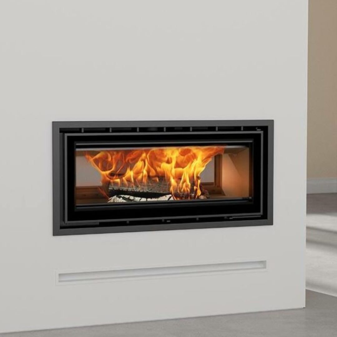 ADF Linea 100 Duo Insert – BBQs & Fireplaces